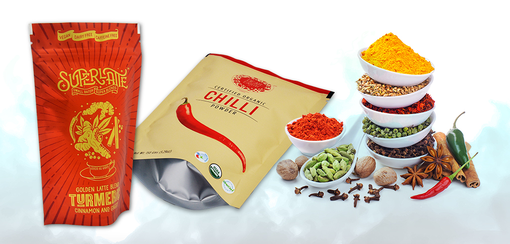 Spice Packaging | Berbere Packaging | Spice Bags with Spout
