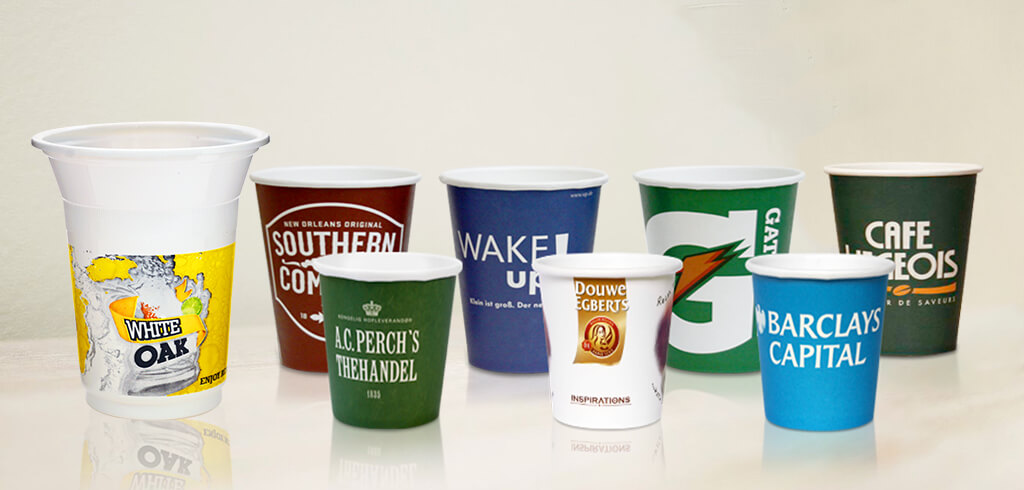 PRINTED PAPER / PLASTIC CUPS